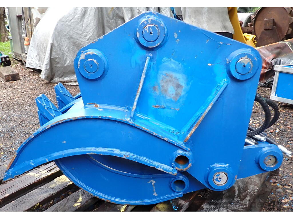 New New 5-10 ton 50mm Pin Excavator Hydraulic Grapple Grab Excavator ...