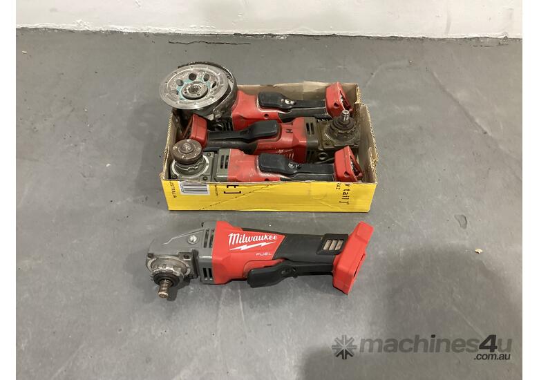 Used Milwaukee cordless angle grinders in , - Listed on Machines4u