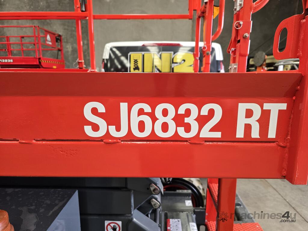 Used 1999 skyjack SJ6832RT Rough Terrain Scissor Lift in WILLIAMSTOWN, VIC