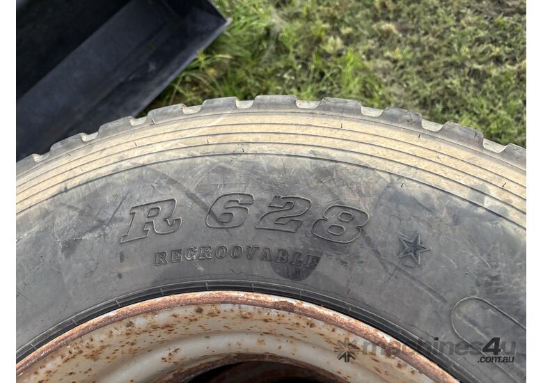 Buy Used Qty 4 x Truck Tyres Rims Truck Tyres (1108456) - Listed on ...