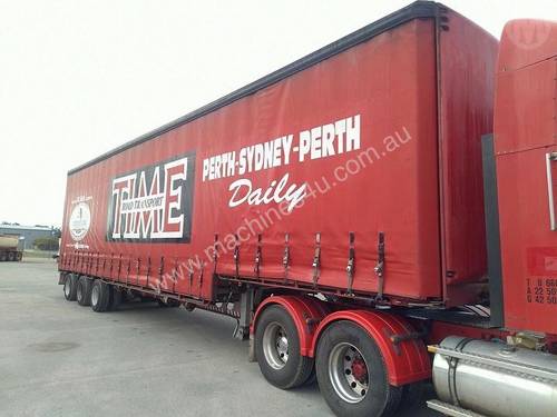 Buy Used maxi trans Maxitrans 45ft Drop Deck Tautliner Truck in , - Listed on Machines4u