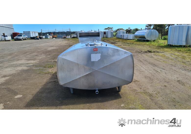 Used alfa laval STAINLESS STEEL TANK MILK VAT 3000lt Stainless Steel ...