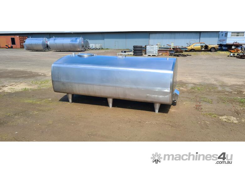 Used alfa laval STAINLESS STEEL TANK MILK VAT 3000lt Stainless Steel ...
