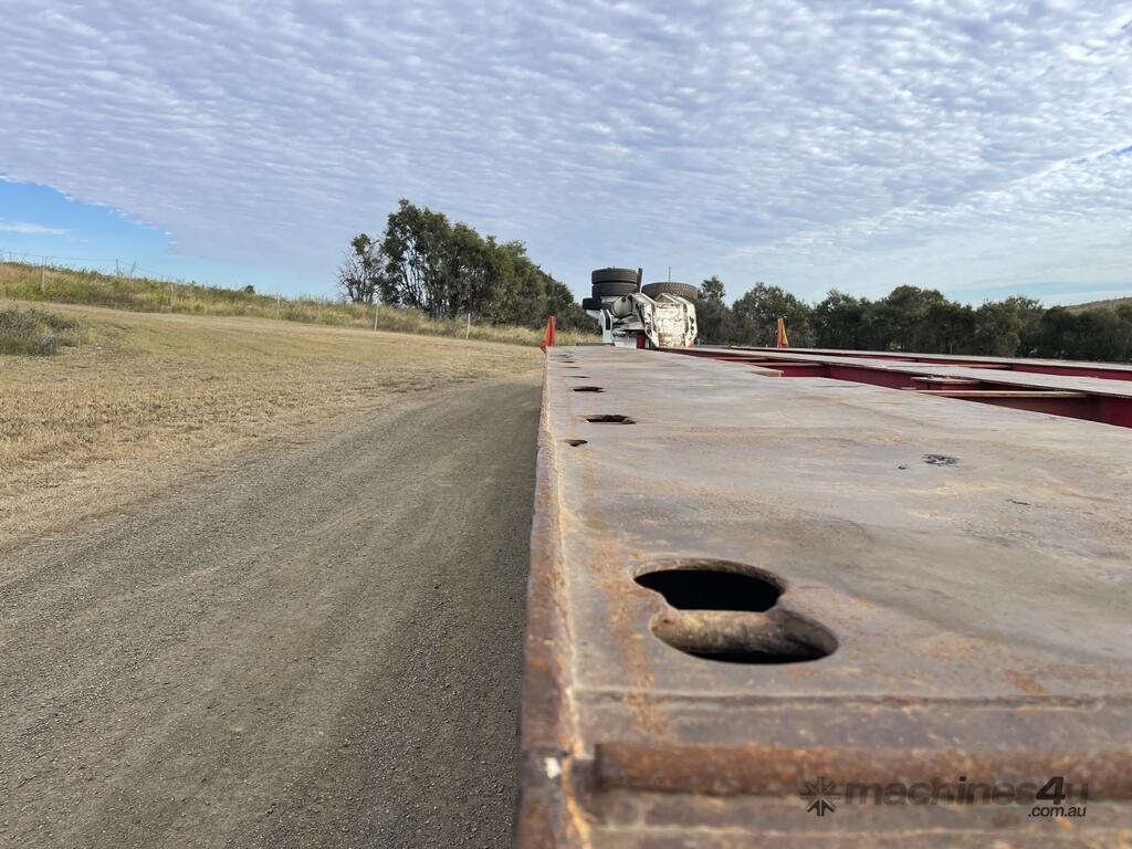 Buy Used 2012 drake 2012 Drake Quad Axle Low Loader O D Quad Axle Drop ...