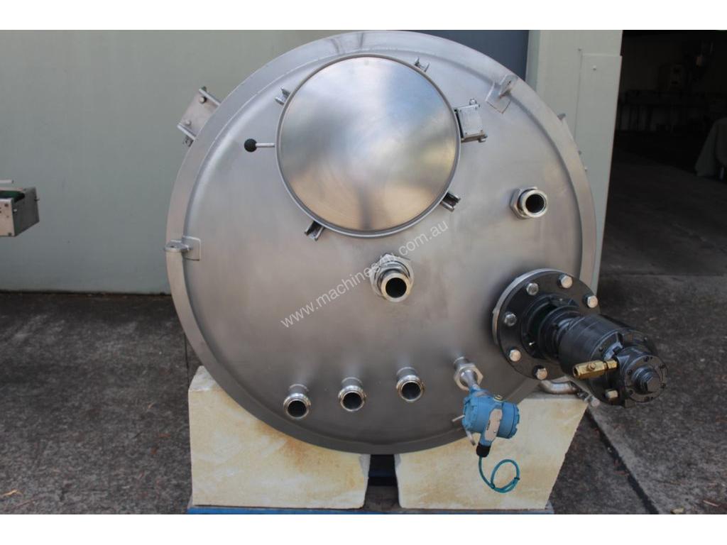 used Stainless Steel Dimple Jacketed Mixing Tank Mixing Tanks in ...