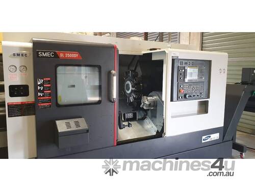 New SMEC New SMEC SL2500BSY CNC Lathe Mill Turn Centre in BRENDALE, QLD