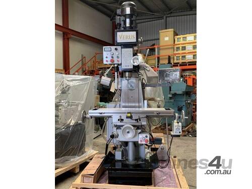 New 2022 Verus NT30 Milling Machine X Y Z Travel 600 200 340mm Vertical ...