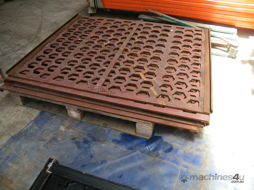 New bisaloy 80mm hex 4 x 1500x1200 mm Crushing & Screening (848357)