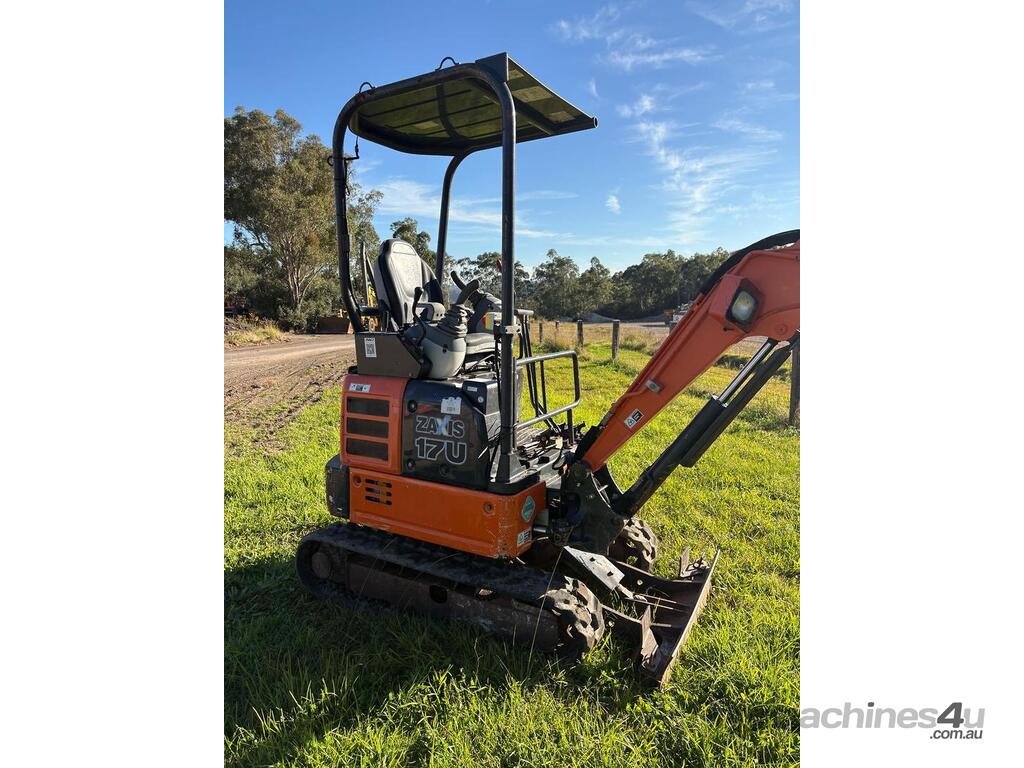Used 2017 Hitachi ZX17U-5 Excavator (1125558)