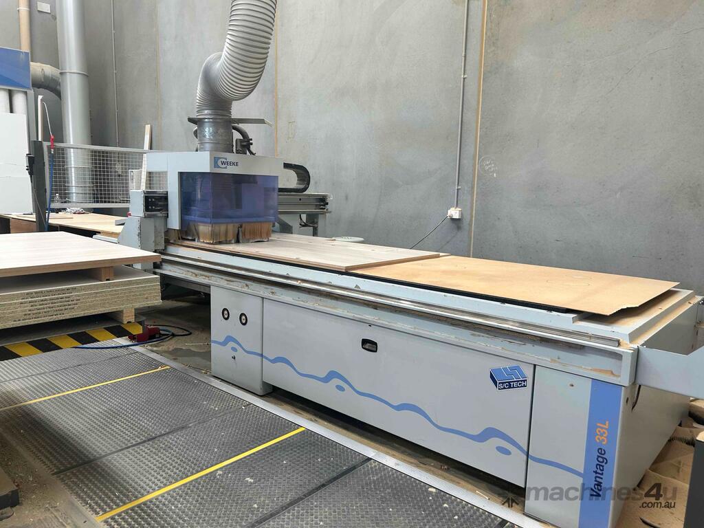 Used 2008 HOMAG VANTAGE 33 Flatbed Nesting CNC (1130358) - Listed on ...