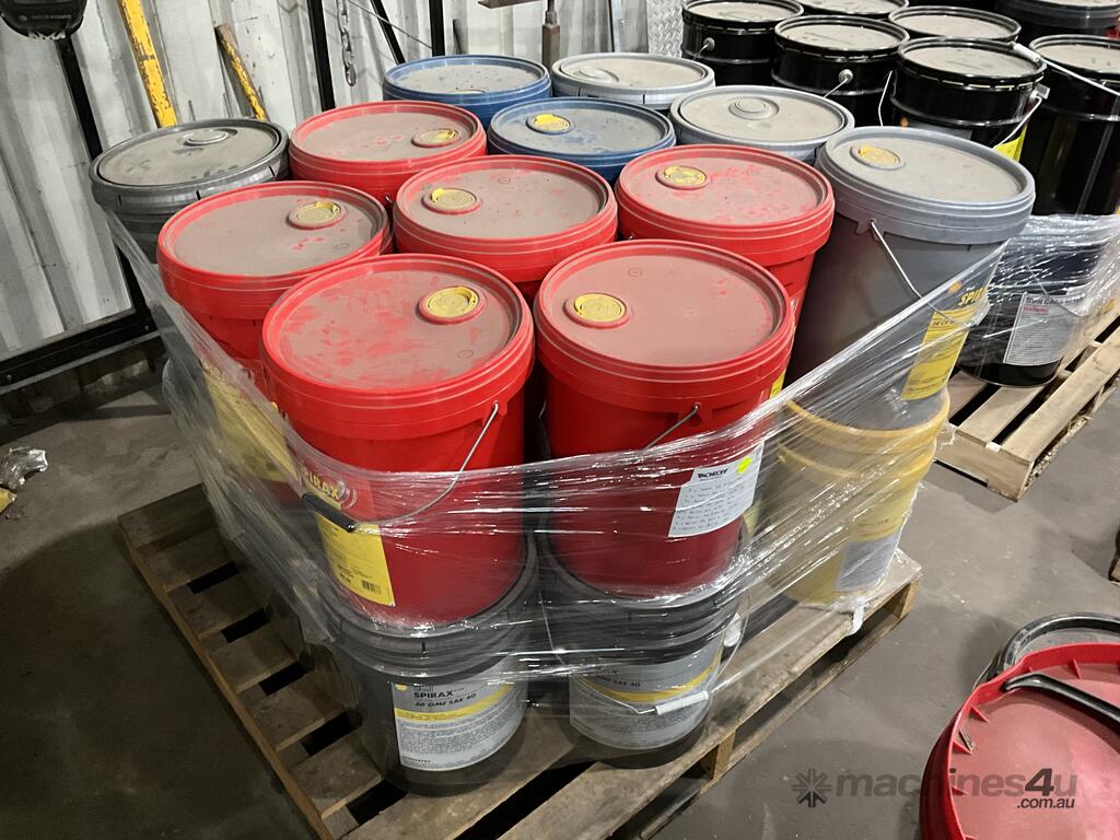 Used Pallet Of Shell Spirax Fluids (1159058) - Listed on Machines4u
