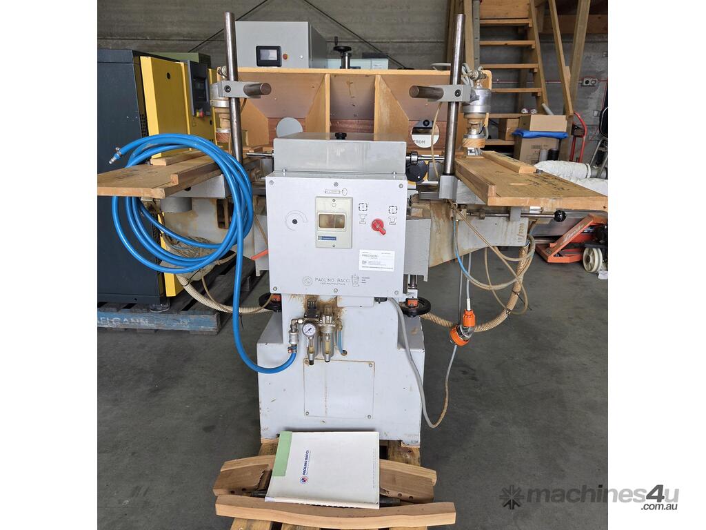Used bacci BACCI OSCILLATING TWIN TABLE SLOT MORTISER Italy RYE ...