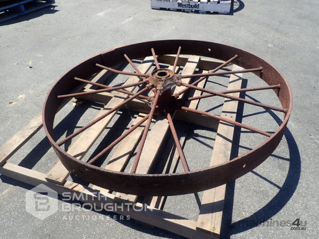 Used 1 X VINTAGE PLOUGH WHEEL Plough in , - Listed on Machines4u