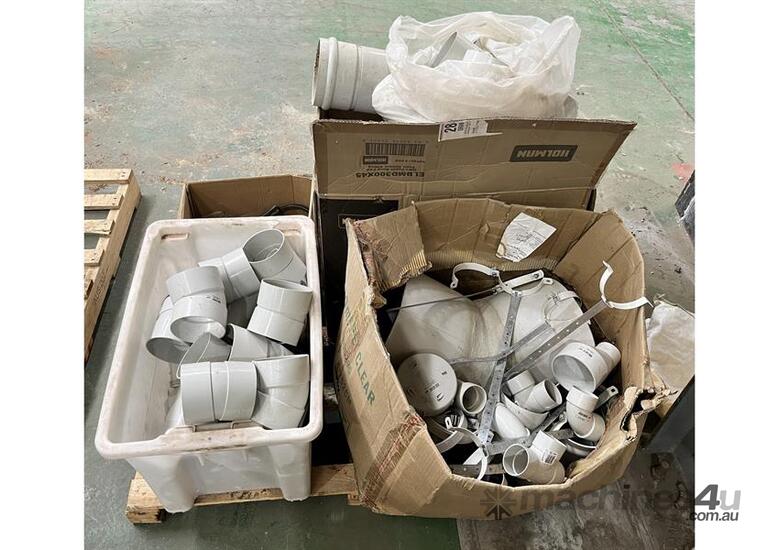 Used 1 PALLET AST PVC PIPE 1 PALLET AST PVC PIPE CONNECTORS AND BENDS ...
