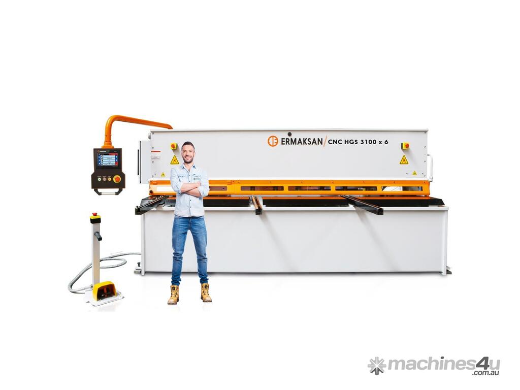 New 2023 ermaksan CNC HGS 4100-6 Hydraulic Shears in MONA VALE, NSW
