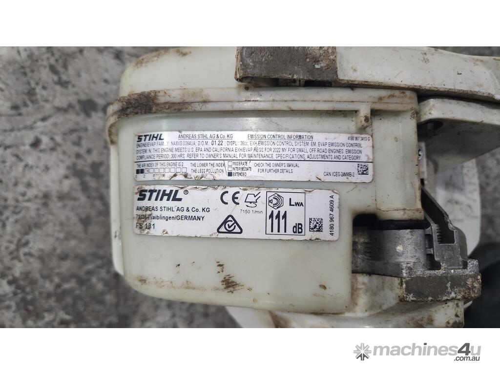 Used STIHL FS131 Brushcutter Brush Cutter in , - Listed on Machines4u