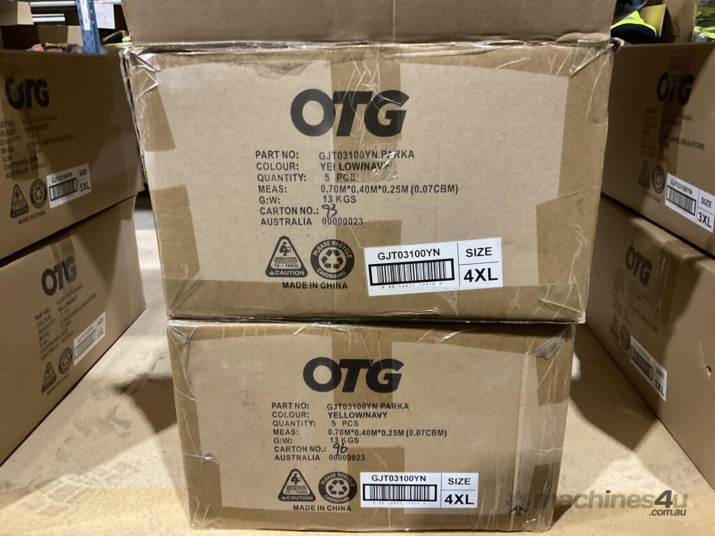 Used 2x Boxes OTG 4 in 1 Jackets (1098659)