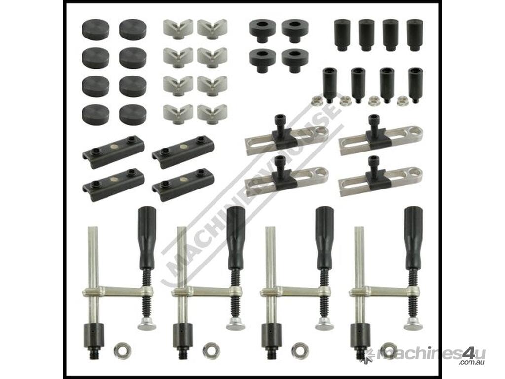 New Hafco SRK-40 40pc Square Round Welding Table Clamp Kit Suits 4 - 10 ...