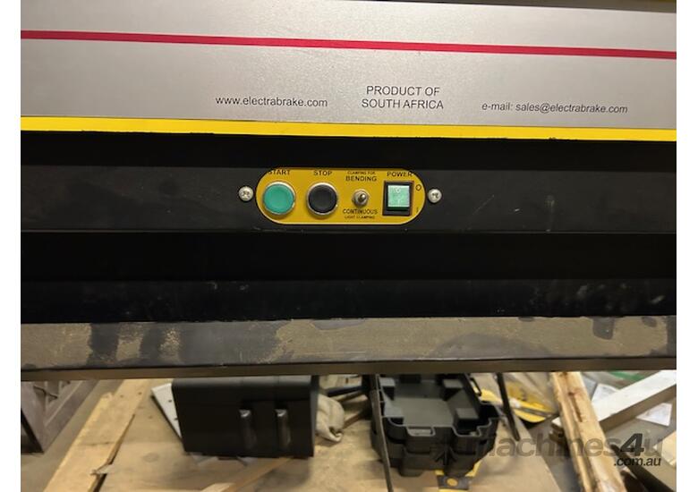Used 2013 electrabrake Pan Brake electrabrake EH2000 sheet metal bender ...