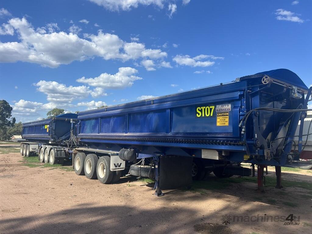 Buy Used 2012 azmeb 2012 Azmeb Side Tipper Road Train Tri Axle Dolly ...