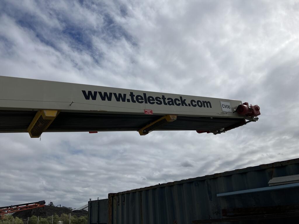 Used 2022 telestack 2022 Telestack Portable Radial Stacking Conveyor ...