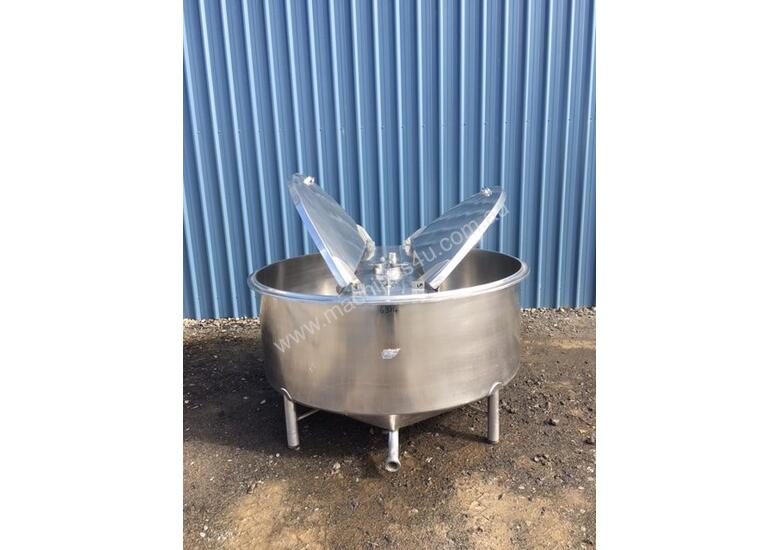 Used Not Specified Unknown 1 100ltr single skin stainless steel tank ...