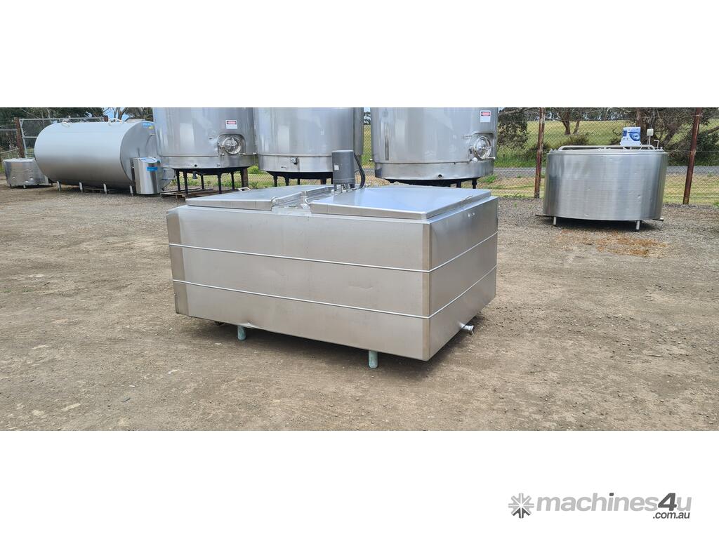 Used FRIGRITE 1770lt STAINLESS STEEL TANK MILK VAT Stainless Steel ...