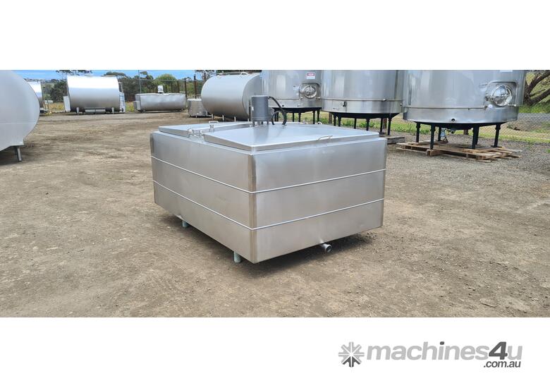 Used FRIGRITE 1770lt STAINLESS STEEL TANK MILK VAT Stainless Steel ...