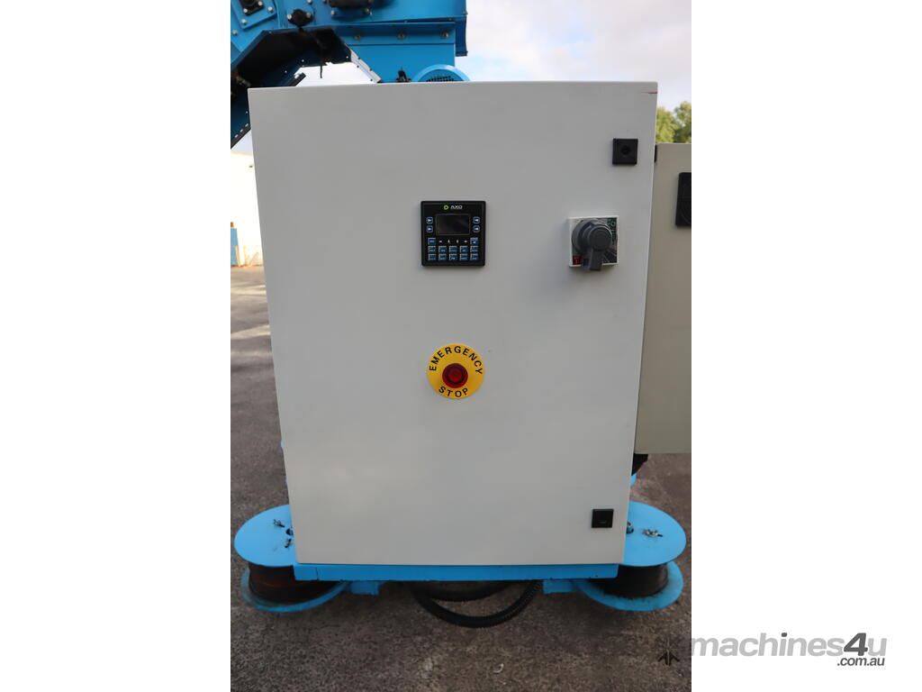 Used axo Paper Shredder Plant System with Auto Tie Baler and Conveyor ...