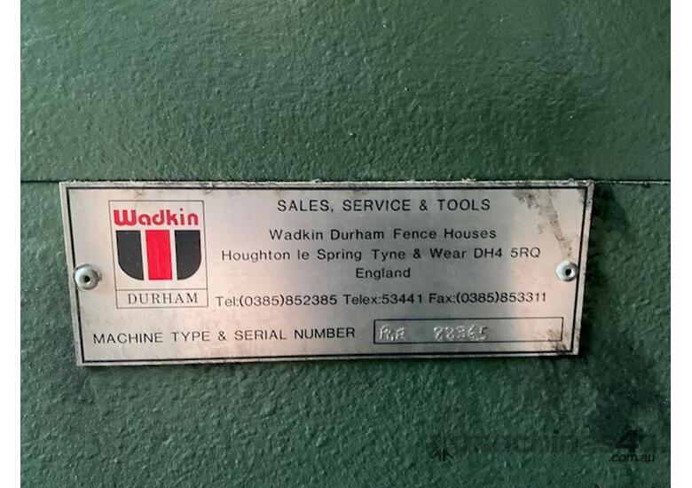 Used 1985 wadkin Planer thicknesser Planer/Jointer (1099060) - Listed ...