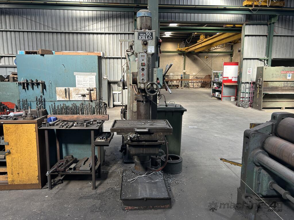 Used Erlo TCA-50 Geared Head Drilling Machine Metal Drilling (1150360 ...