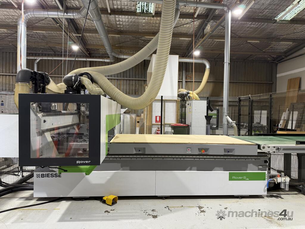 Used 2022 Biesse Rover S FT 1224 Flatbed Nesting CNC (1083761)