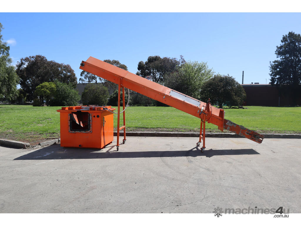 Used Incline Elevator Industrial Incline Conveyor with Fire Suppression ...
