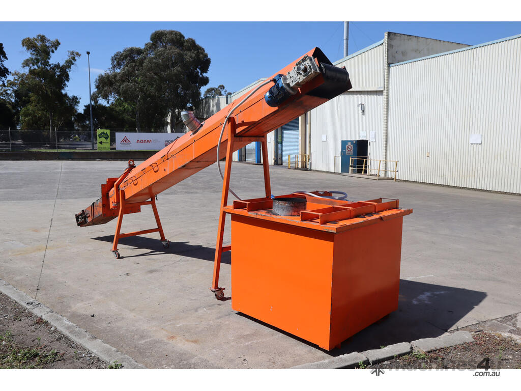 Used Incline Elevator Industrial Incline Conveyor with Fire Suppression ...