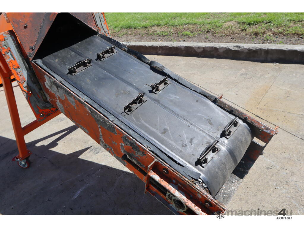 Used Incline Elevator Industrial Incline Conveyor with Fire Suppression ...