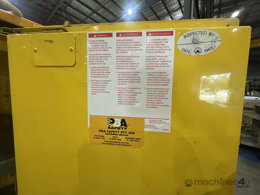 Used Justrite Flammable Liquid Storage Cabinet (1202161)
