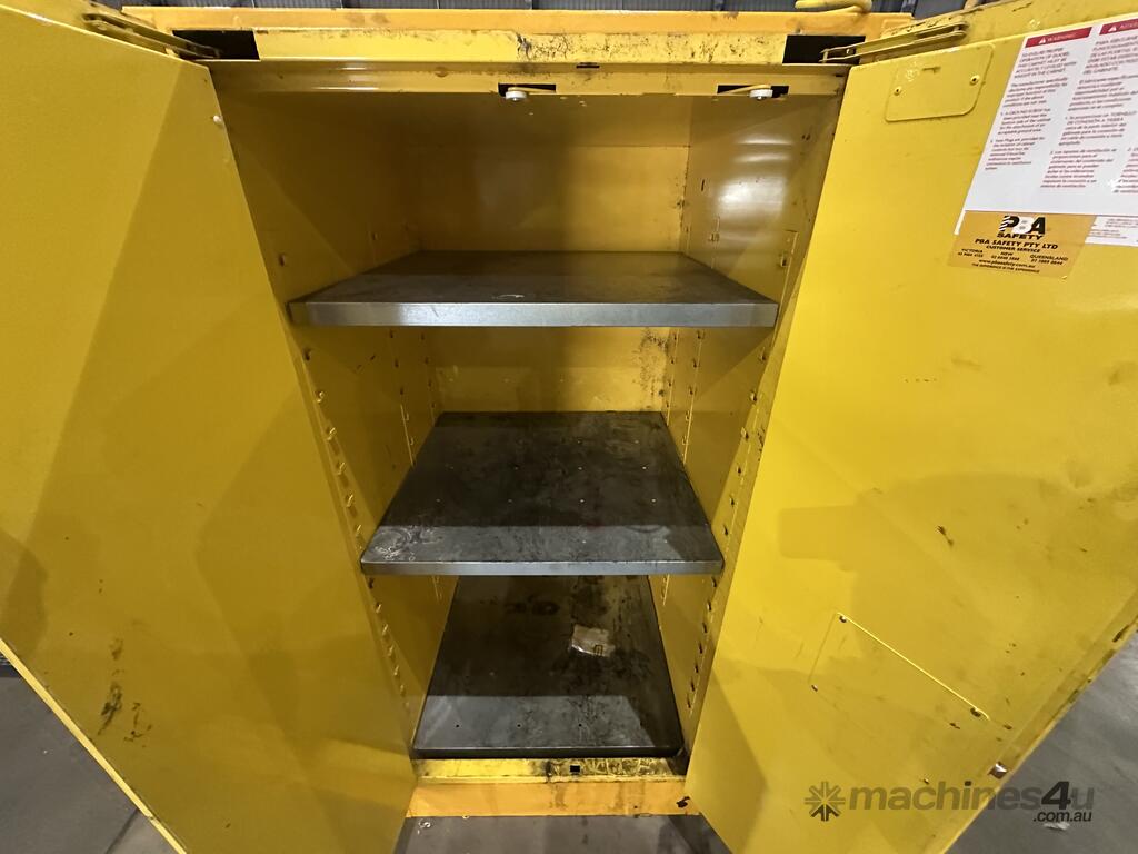 Used Justrite Flammable Liquid Storage Cabinet (1202161)