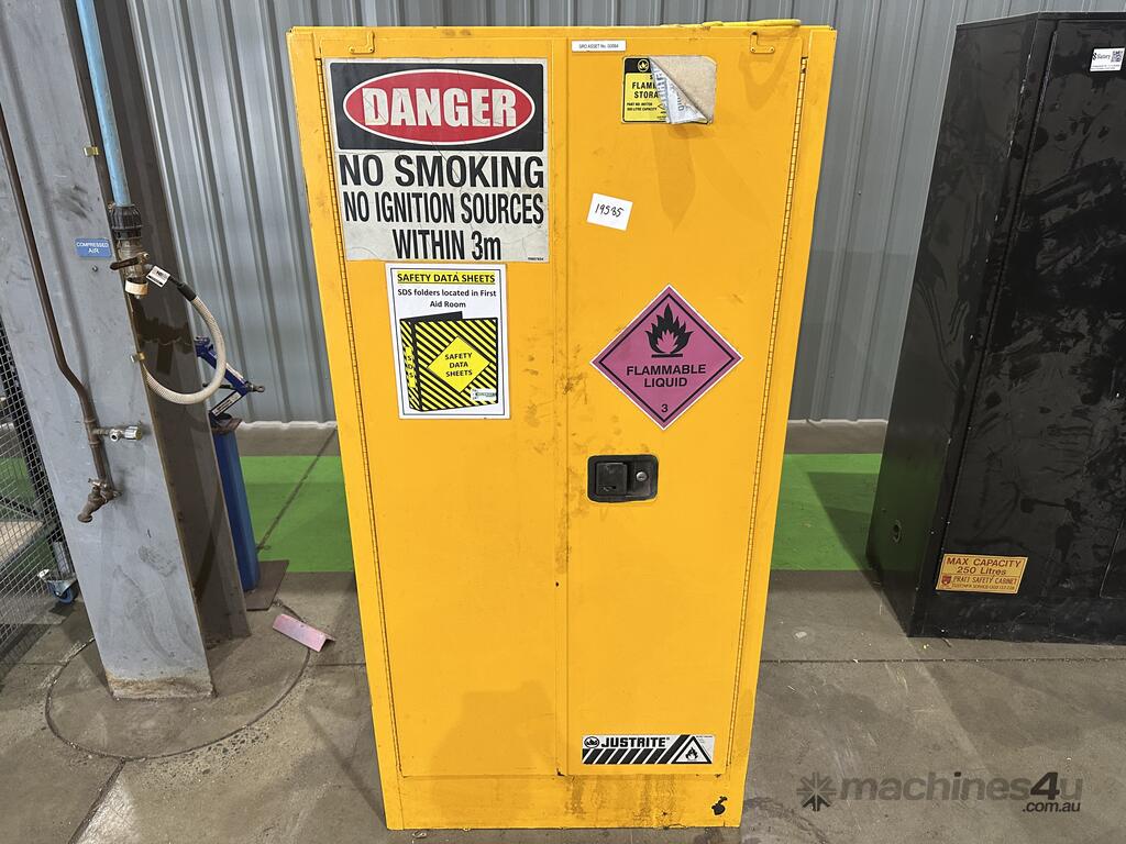 Used Justrite Flammable Liquid Storage Cabinet (1202161)