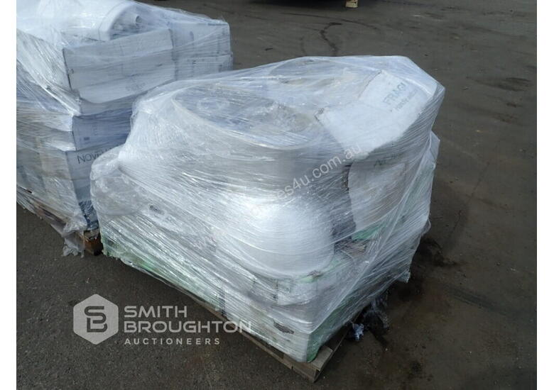 Used 2 X PALLETS ASSORTED NOVELLI SANITARY WARE PRODUCTS Earthmoving ...
