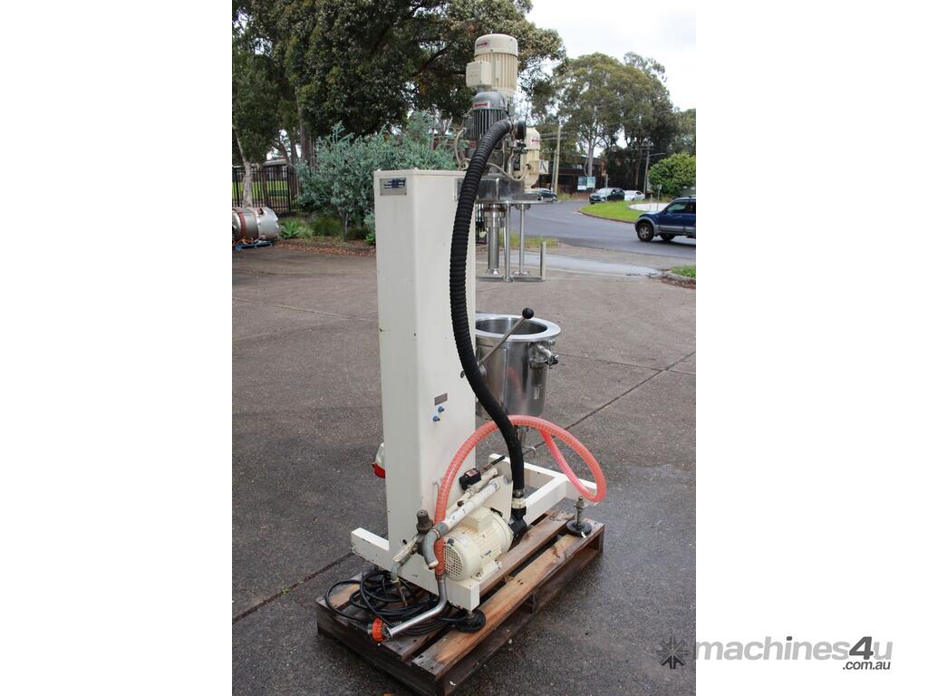 used FRYMA Vacuum Processing Vessel Mixing Tanks in CONDELL PARK, NSW