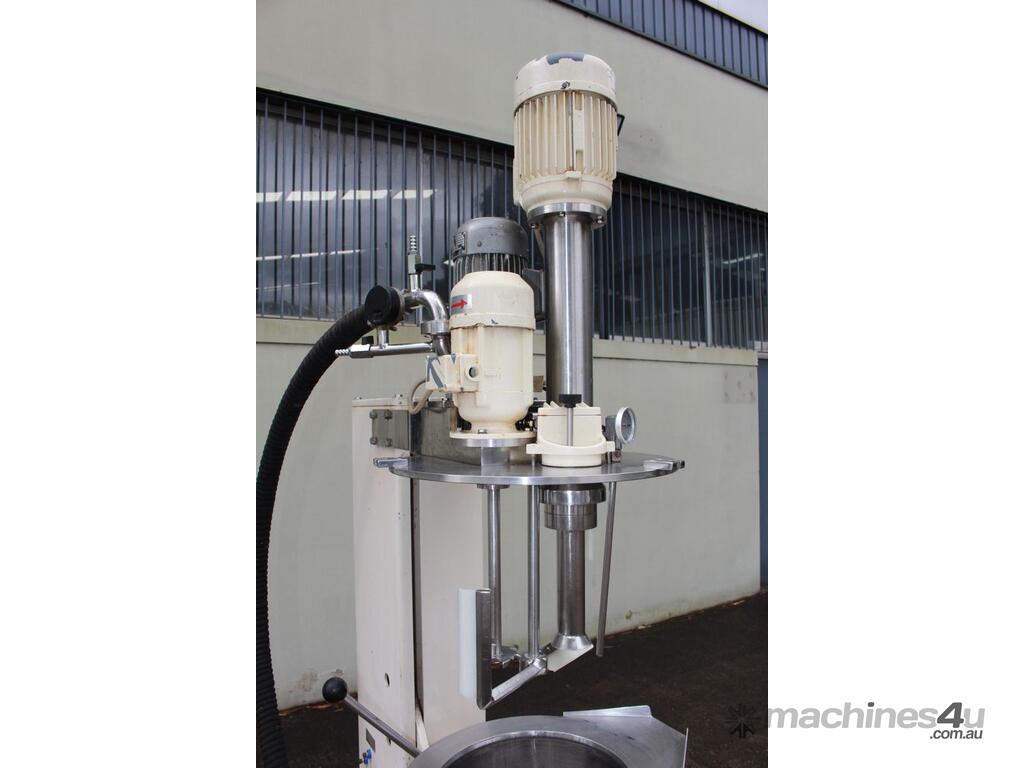 used FRYMA Vacuum Processing Vessel Mixing Tanks in CONDELL PARK, NSW
