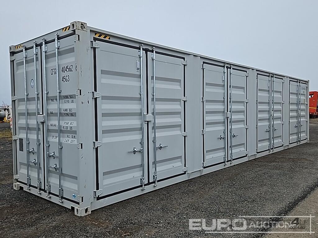 Used 2025 2025 40 Multi-Door Container Four Side Open Door One End Door ...