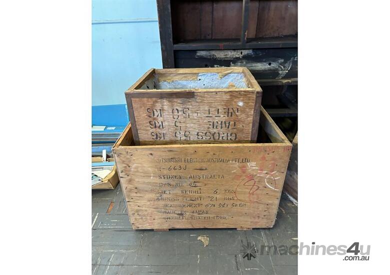 Used QTY OF TIMBER BOXES QTY OF TIMBER BOXES SHELVING UNIT Racking ...