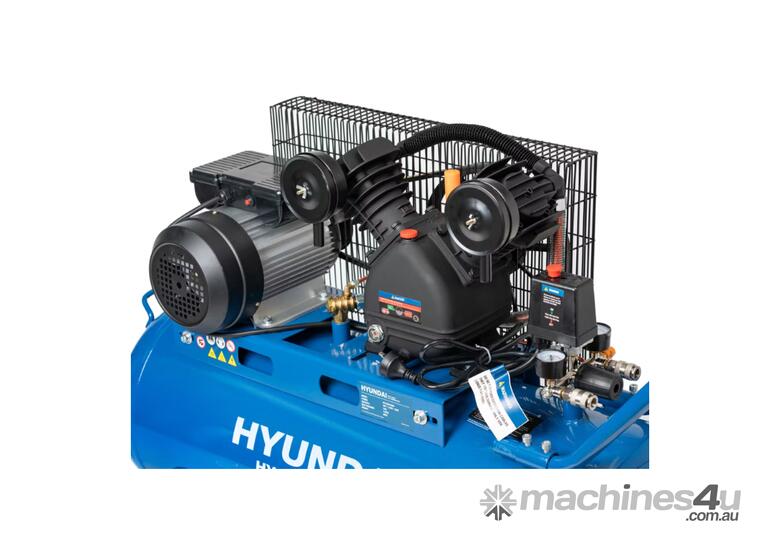 New hyundai GO30100BD 3HP Hyundai Portable Air Compressor Towable ...