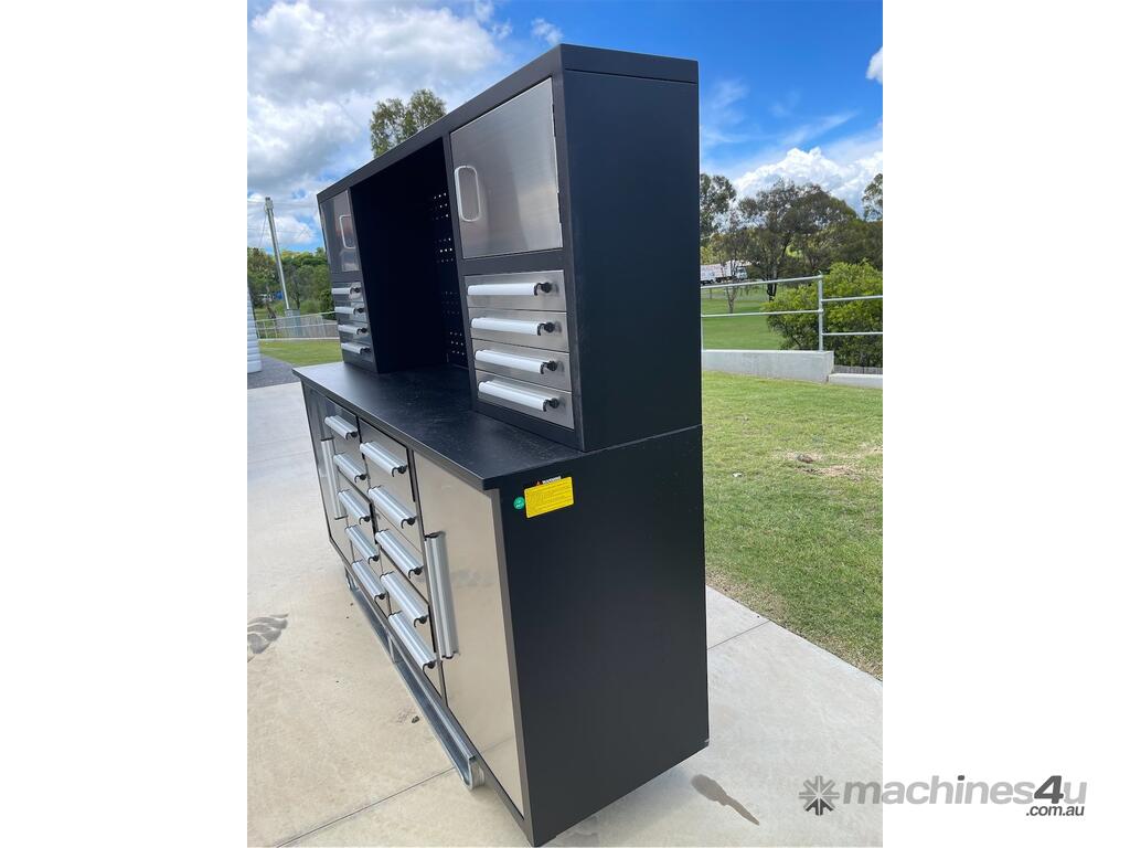 New exeq 18 Drawer Stainless Steel Tool Cabinet Work Bench Work Benches ...