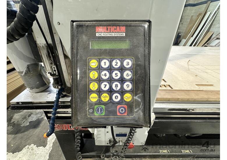 Used Multicam SR4021v With Tool Change Carousel Wood Router (1104864 ...