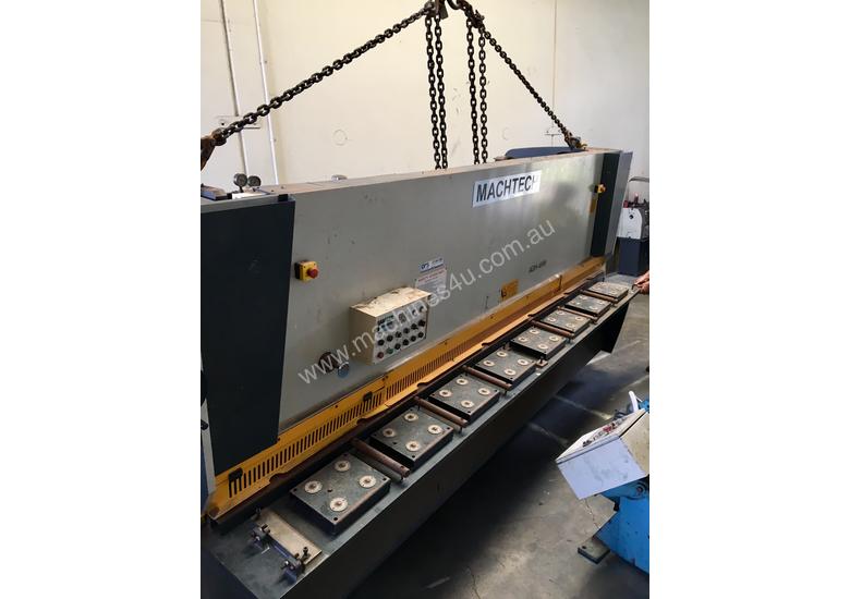Used machtech MACHTECH Hydraulic Guillotine Hydraulic Guillotine in ...