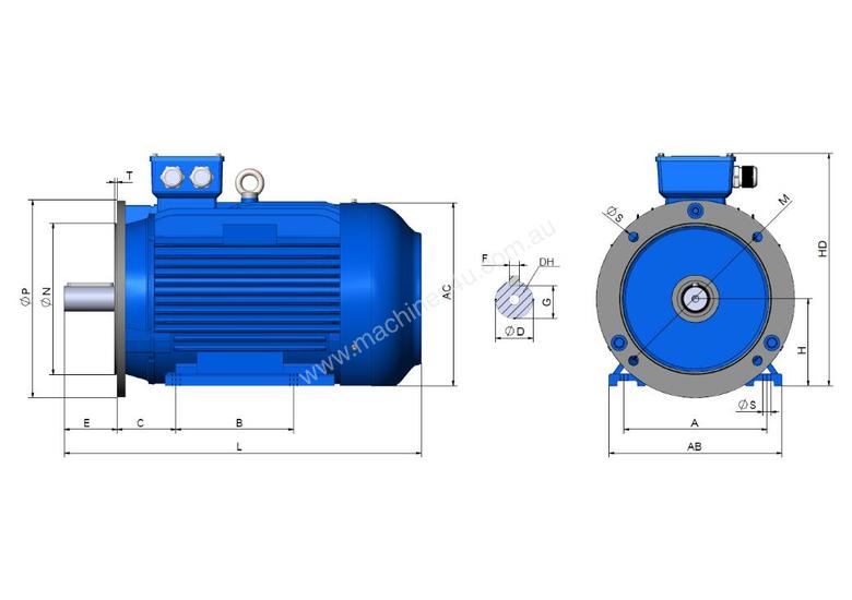 New conon motor Conon motor YX3-160L-6 Electrical Motors in , - Listed ...