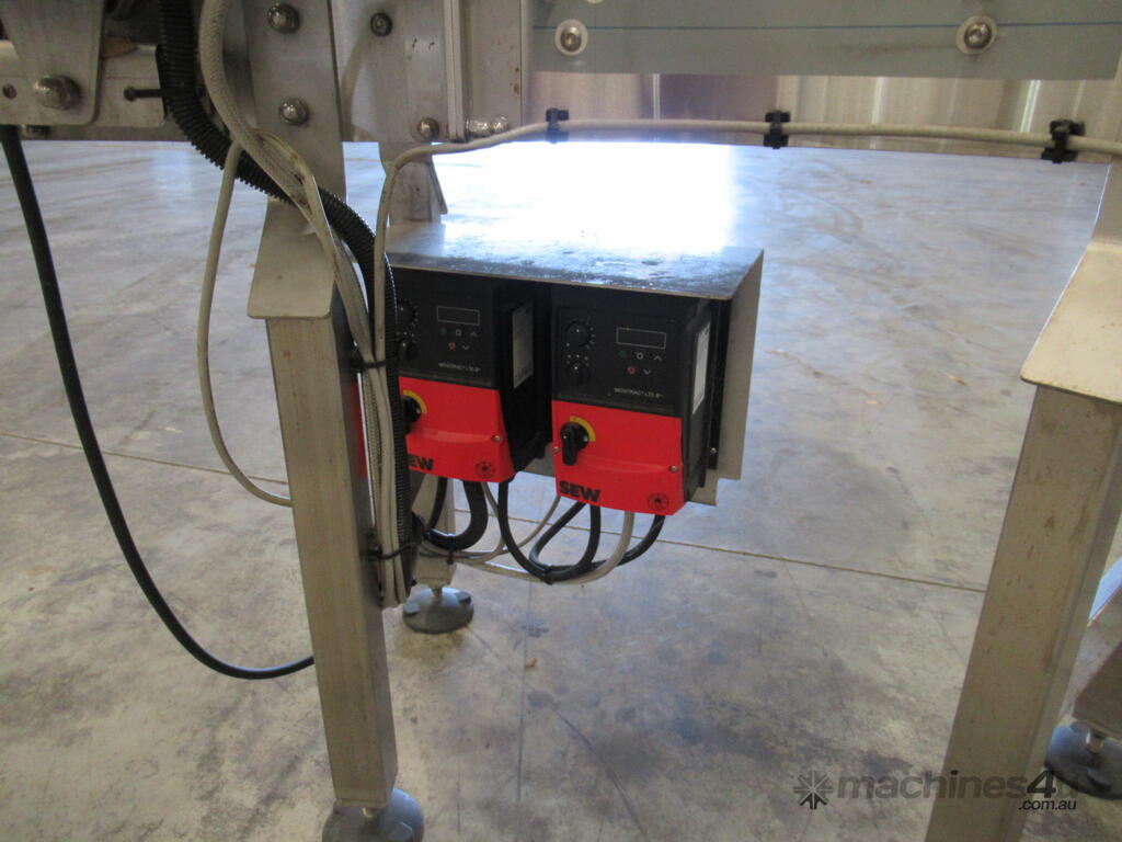 Used Australis Engineering Plastic Intralox Belt Conveyor 1600mm L x ...