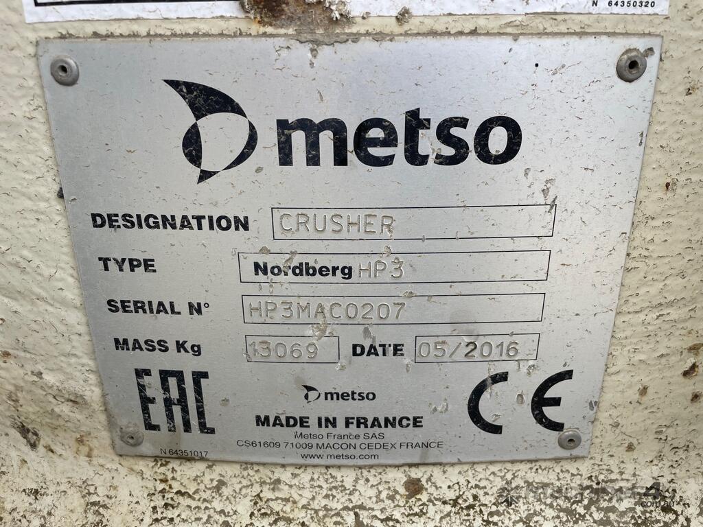 Used 2014 metso HP3 Cone Crushers (928764)
